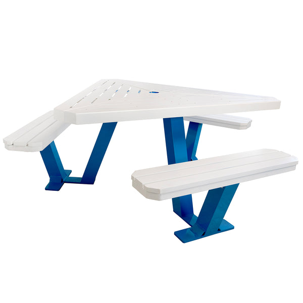 APEX HEX TABLE - Hauser Site Furniture