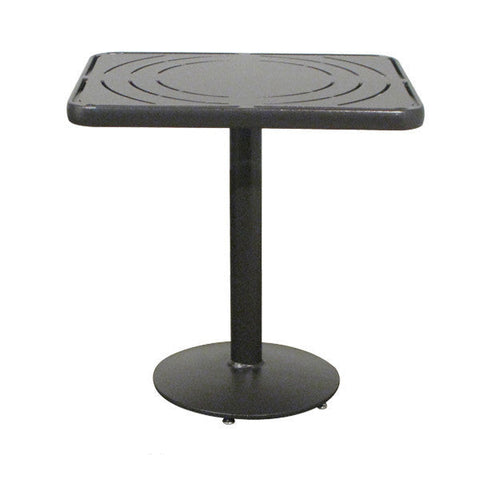 36" Square Plain Saville Table - Hauser Site Furniture