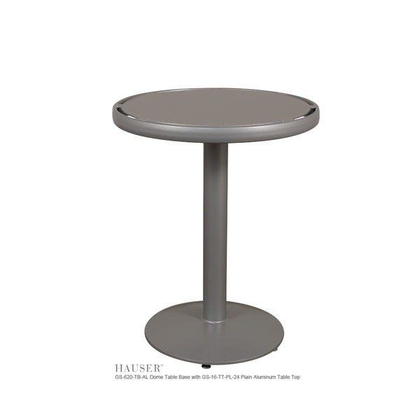 36" Square Plain Saville Table - Hauser Site Furniture